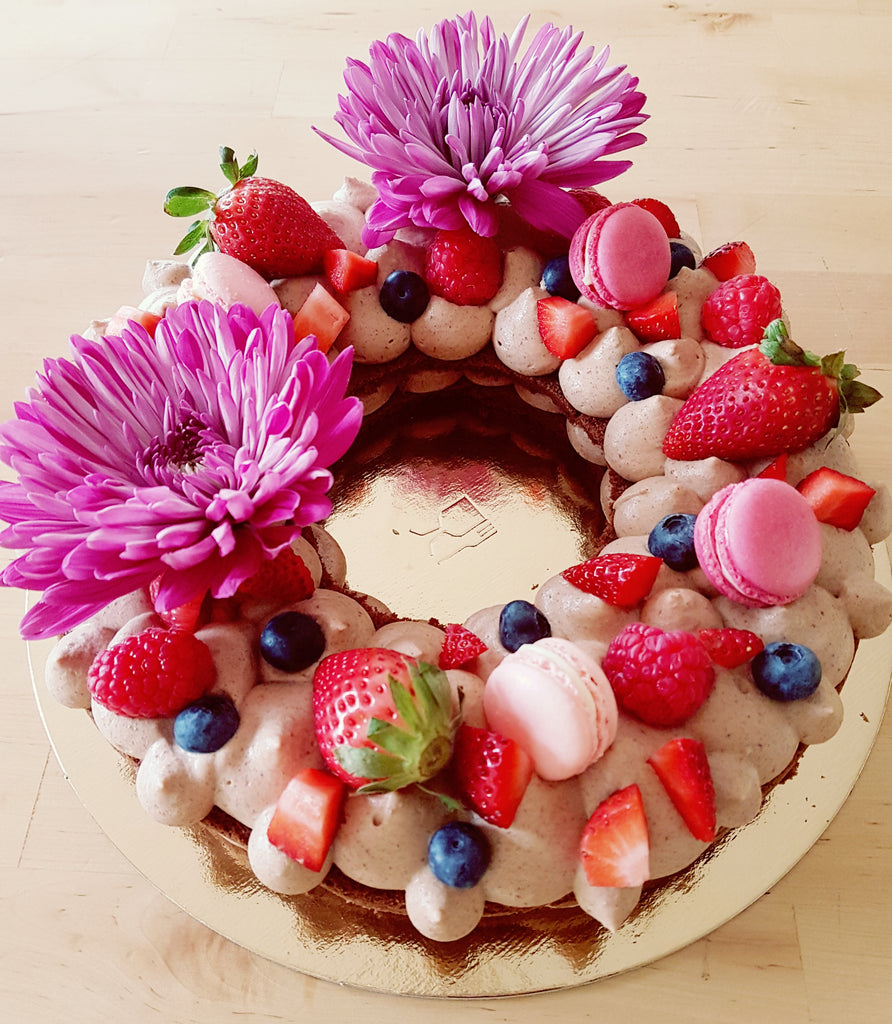 Alphabet / Number Cake – Nougatine